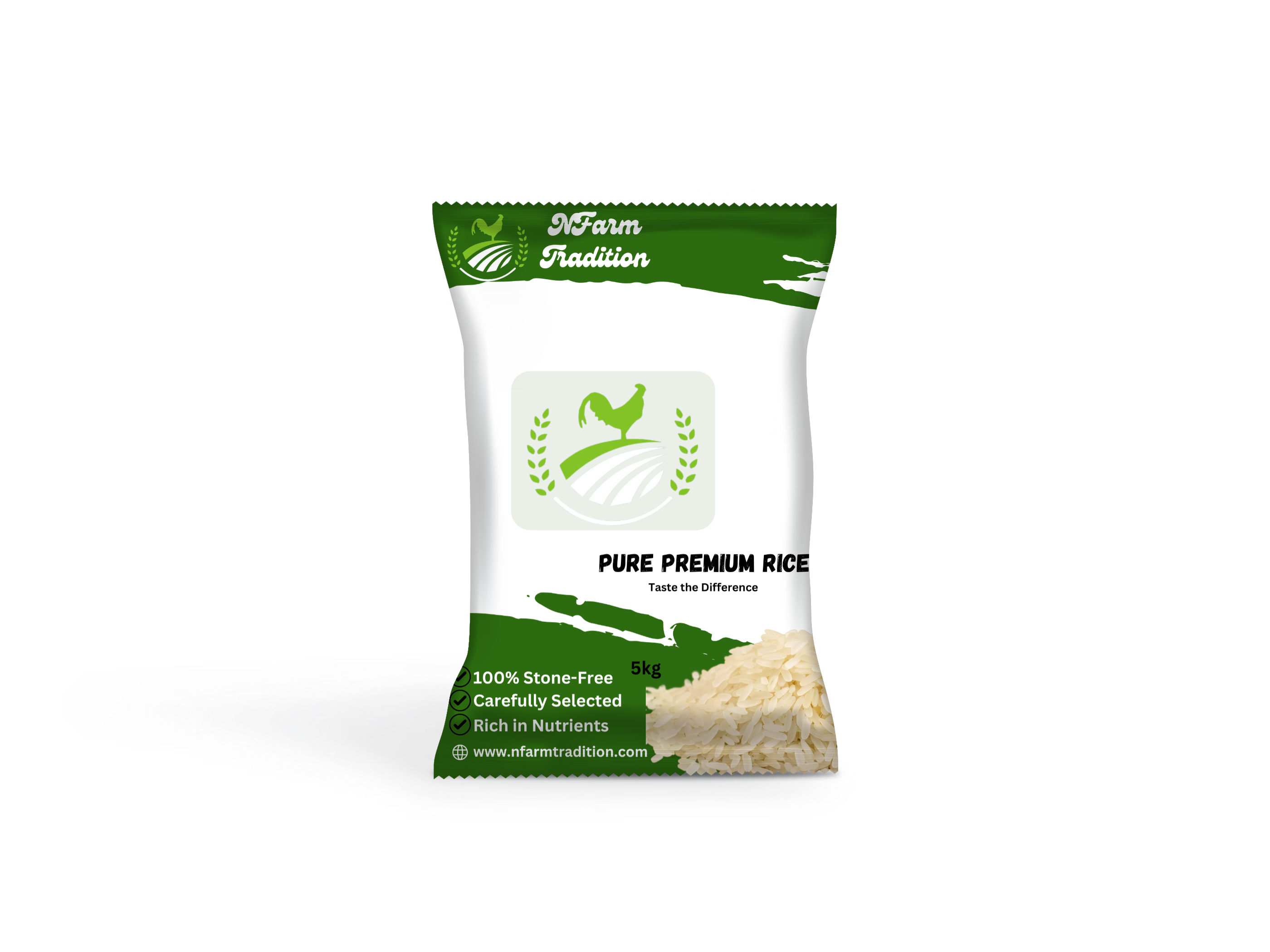 10kg Foreign Parboiled Short-Grain Rice – N-Farm Tradition